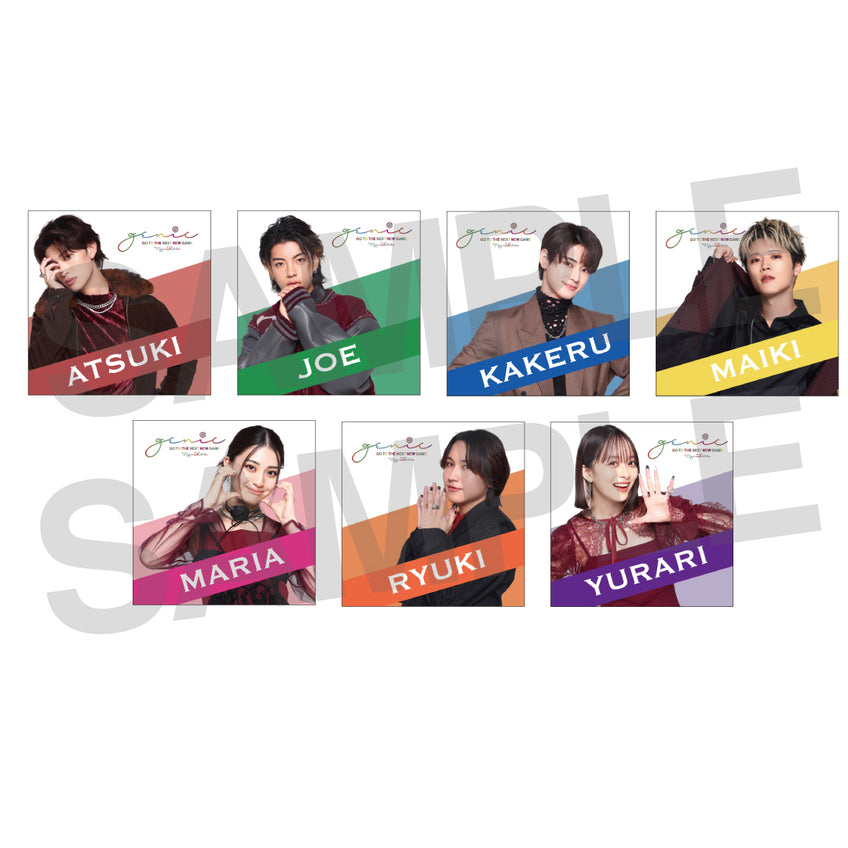 ステッカー(7枚セット) – GENIC STORE